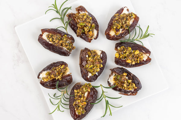 Stuffed Dates with Cream Cheese and Pistachios – Zejd