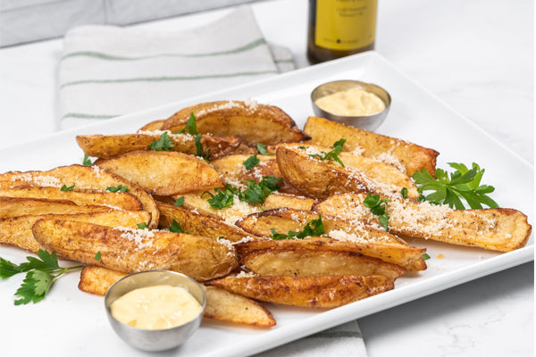 Ultra-Crispy Baked Potato Wedges – Zejd