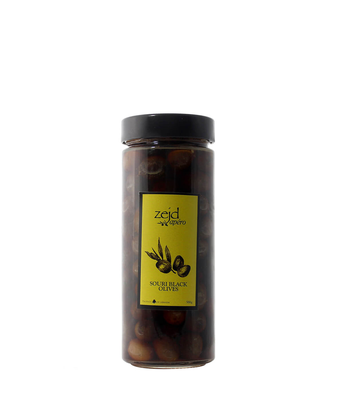 Souri Black Olives | 400 g – Zejd